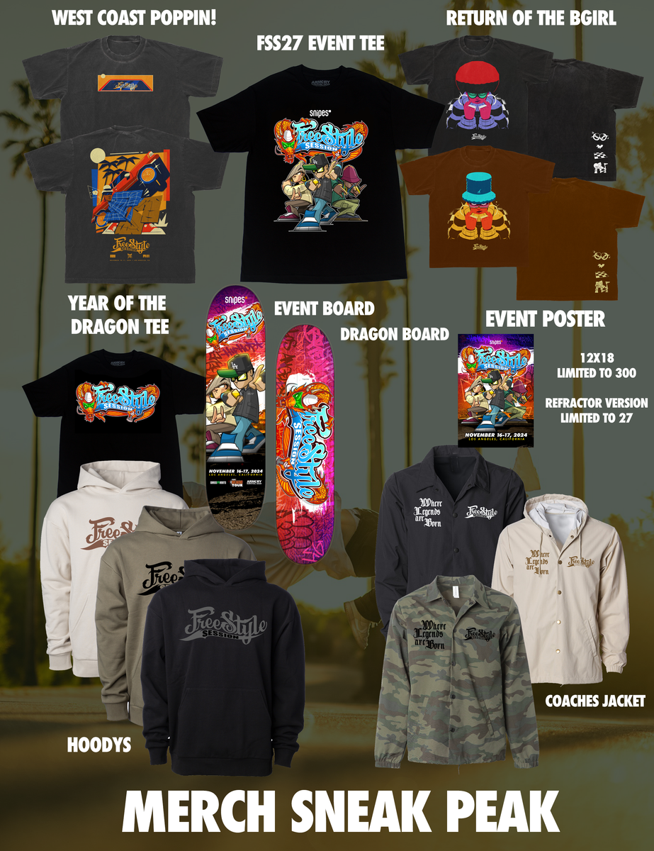Sneak Peak - Event Merch – Freestyle Session